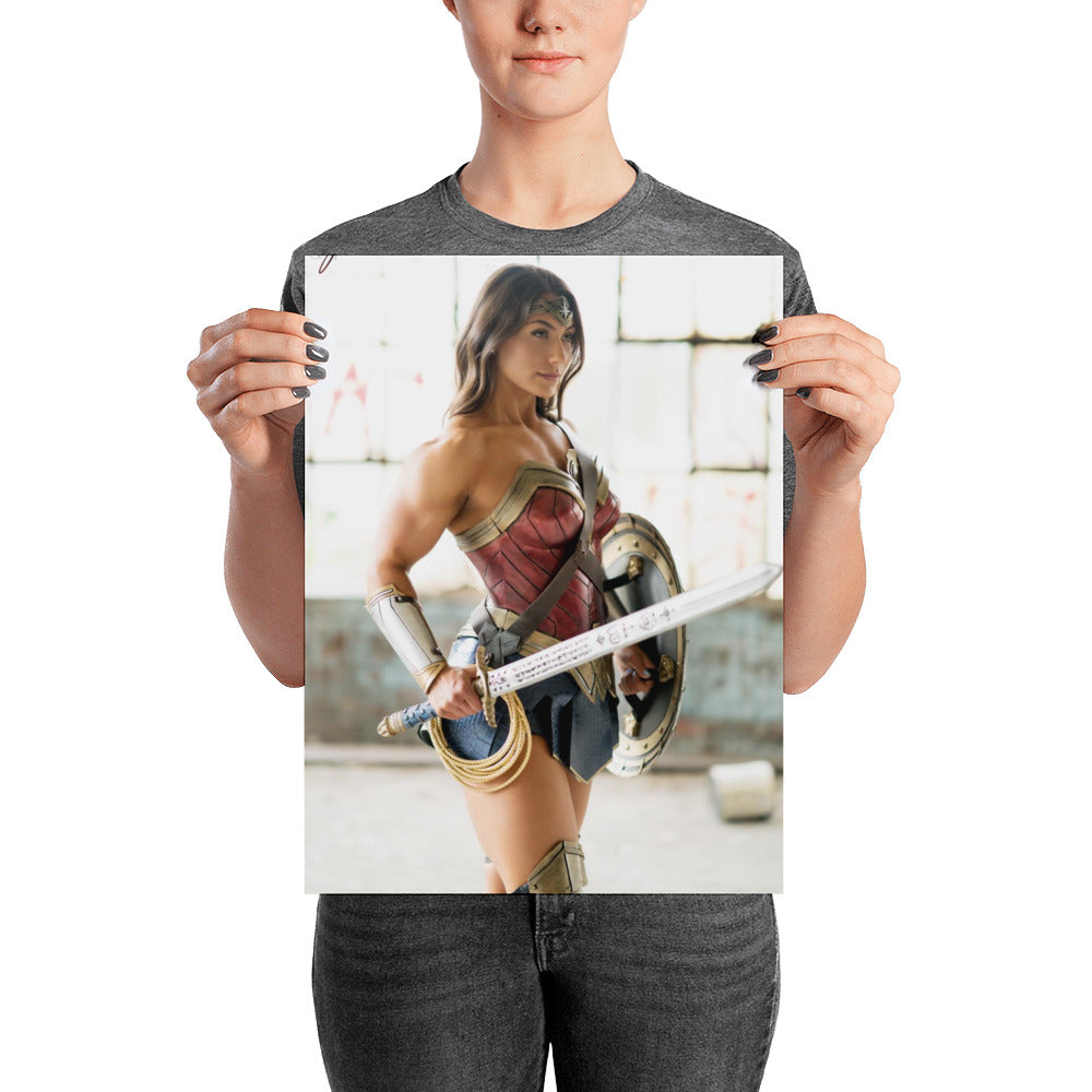 Wonder Woman Poster – Brigitte Goudz Training