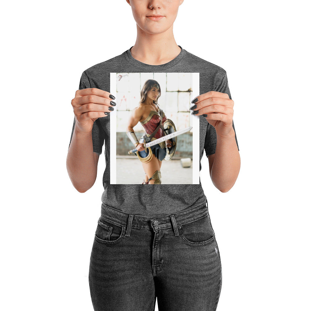 Wonder Woman Poster – Brigitte Goudz Training